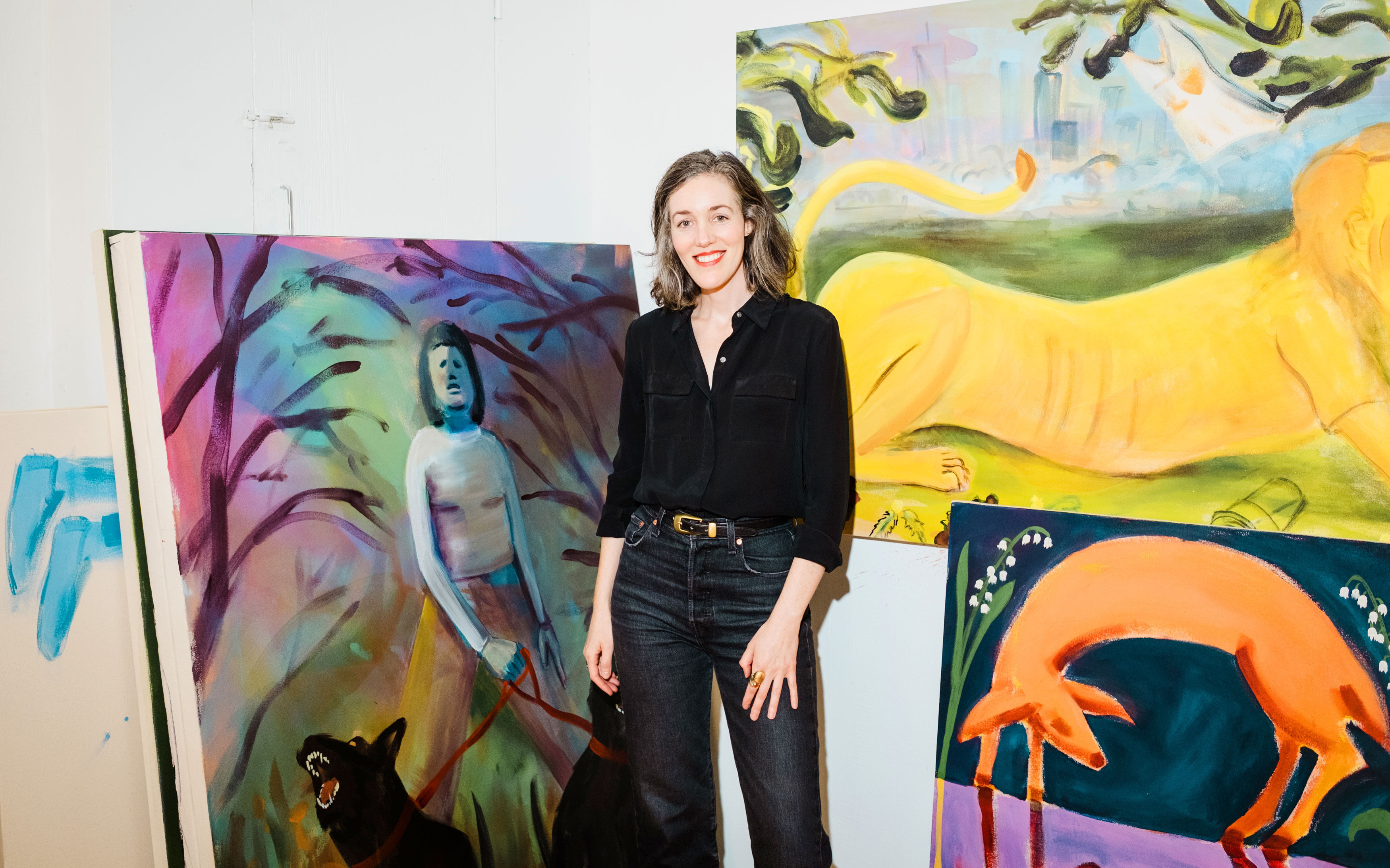 A visit to Sarah Alice Moran's studio in Brooklyn's Sunset Park ...